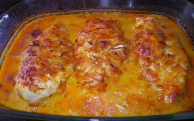 Escalopes de poulet au vin blanc gratinées au four – Toutes Recettes