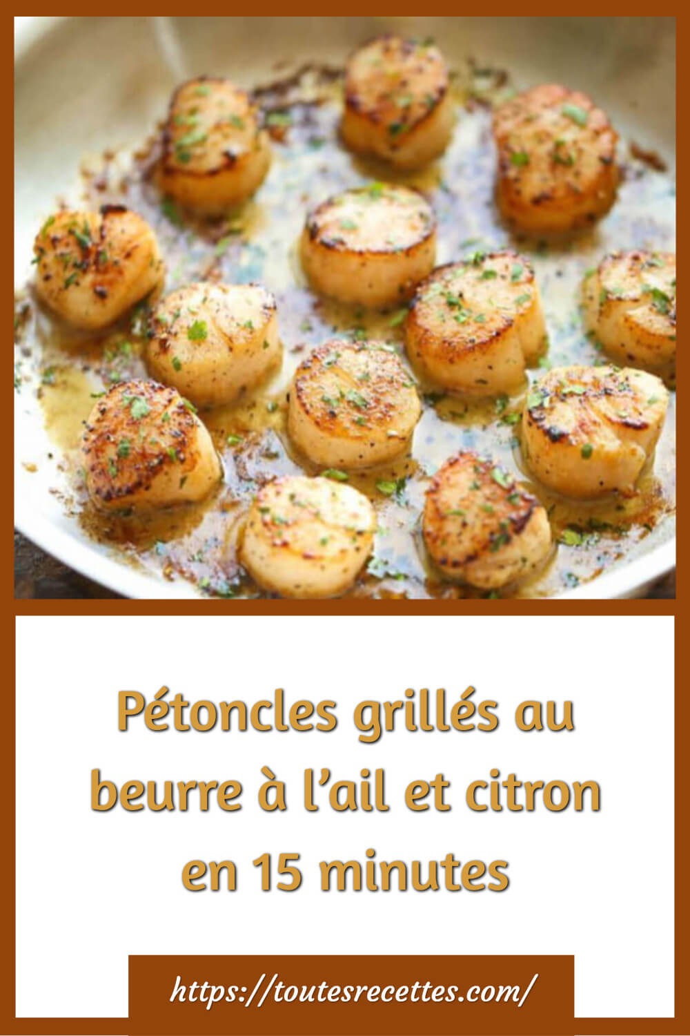 Pétoncles grillés au beurre à l’ail et citron en 15 minutes – Toutes ...