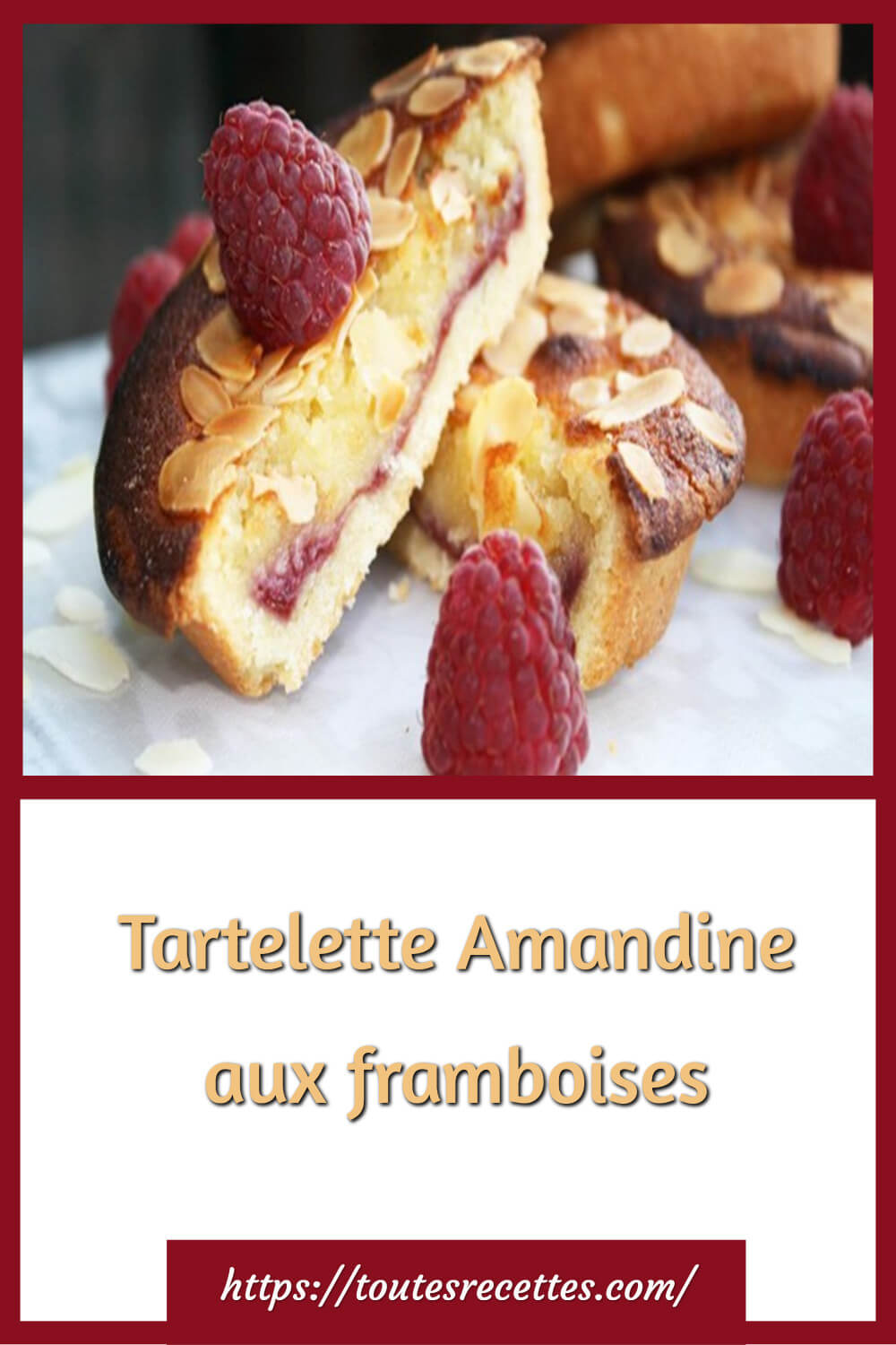 Tartelette Amandine aux framboises – Toutes Recettes