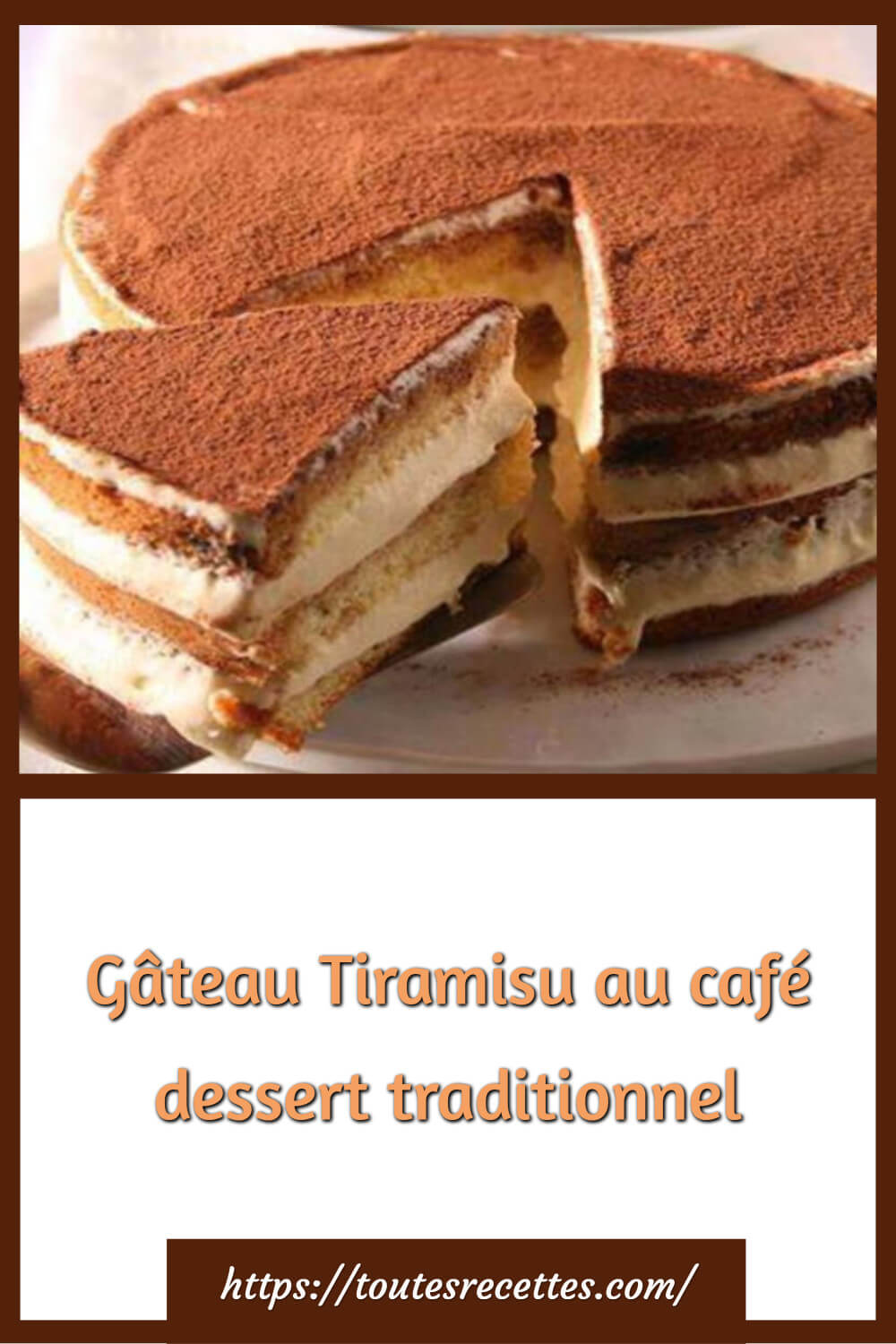 Gâteau Tiramisu au café dessert traditionnel – Toutes Recettes