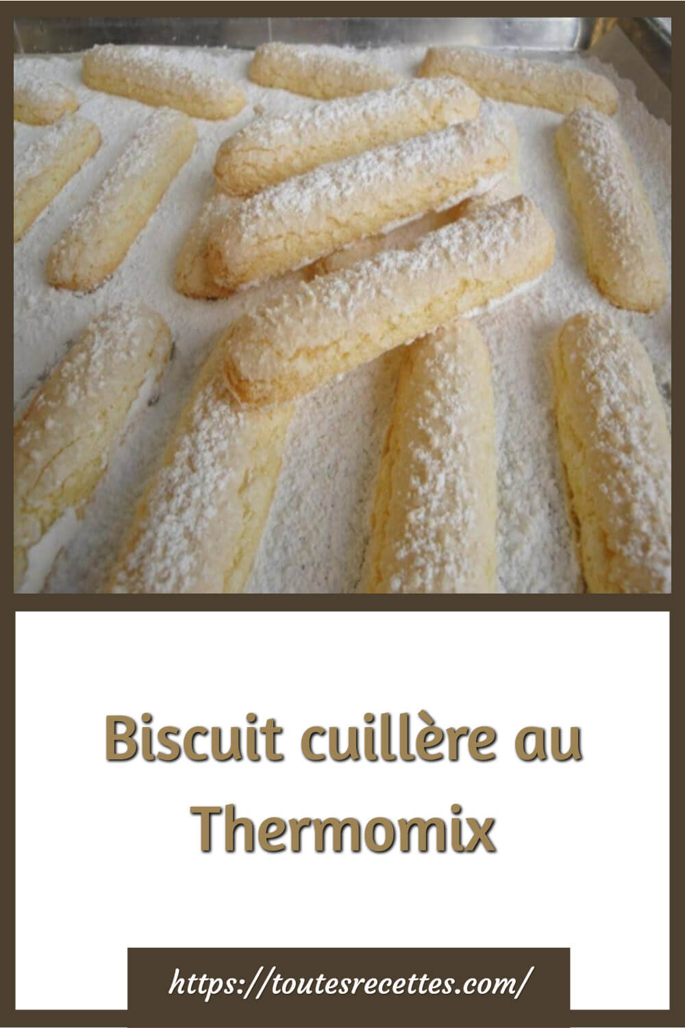 Biscuit cuillère au Thermomix – Toutes Recettes
