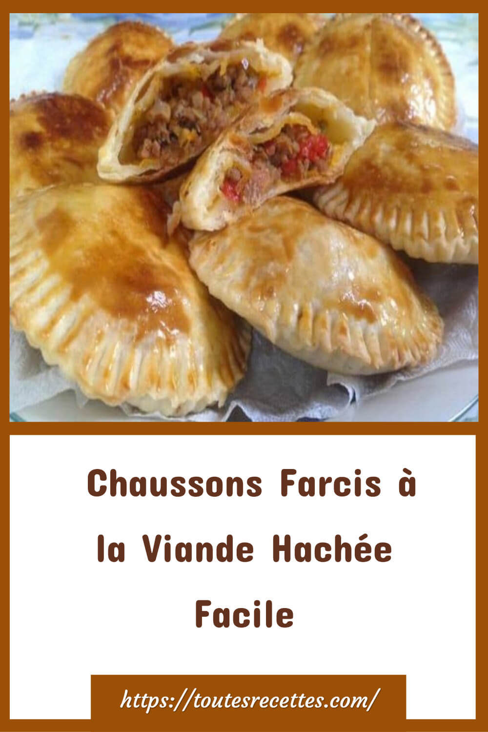 Chaussons farcis à la viande hachée facile – Toutes Recettes