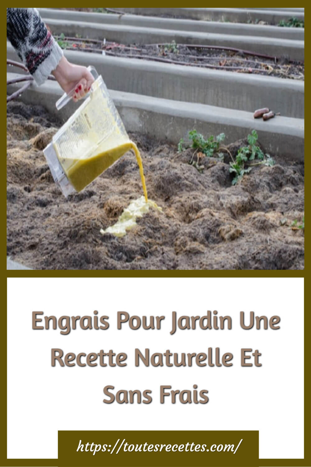Engrais Pour Jardin Une Recette Naturelle Et Sans Frais – Toutes Recettes