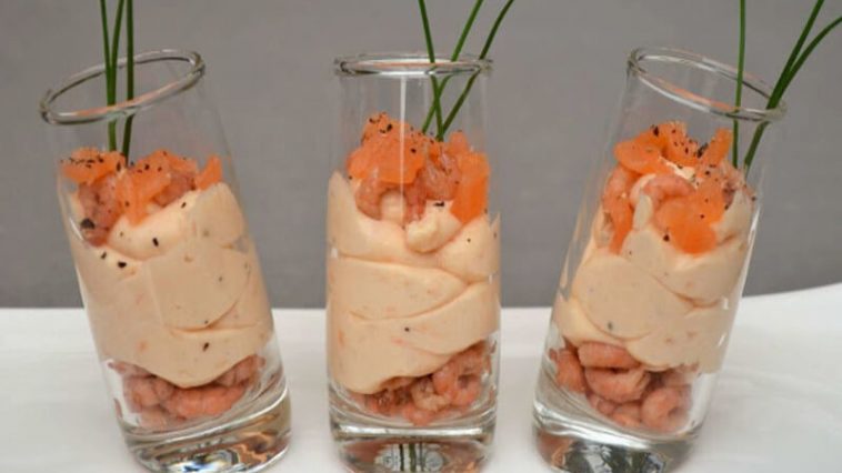 VERRINES AU SAUMON ET AUX CREVETTES Un vrai régal – Toutes Recettes